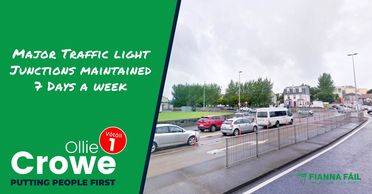 7-Day Traffic Light Maintenance Contract now in place for Major ...